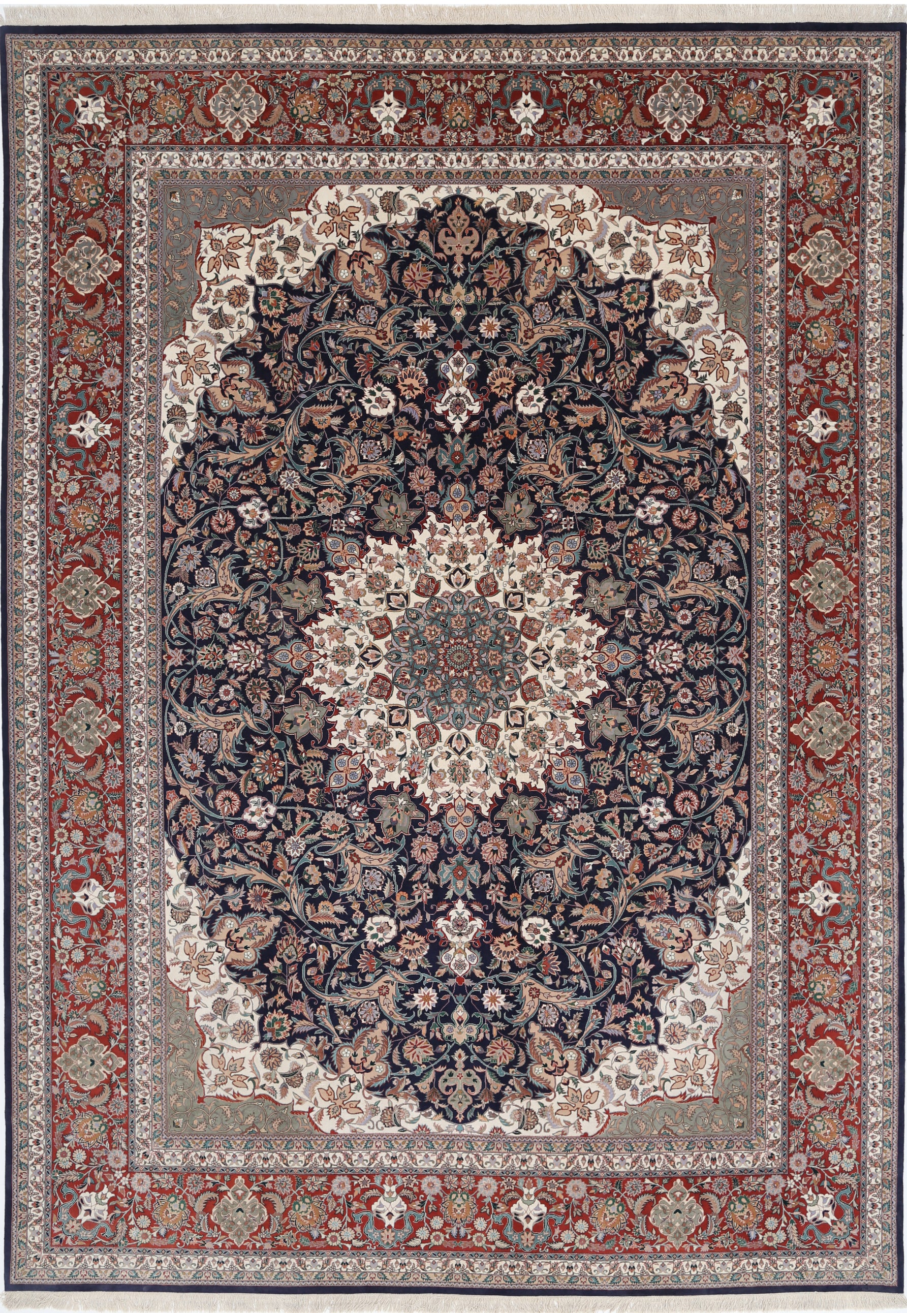 New Heritage Hand Knotted Wool Rug 10 0 x 14 1 Artemis Rugs