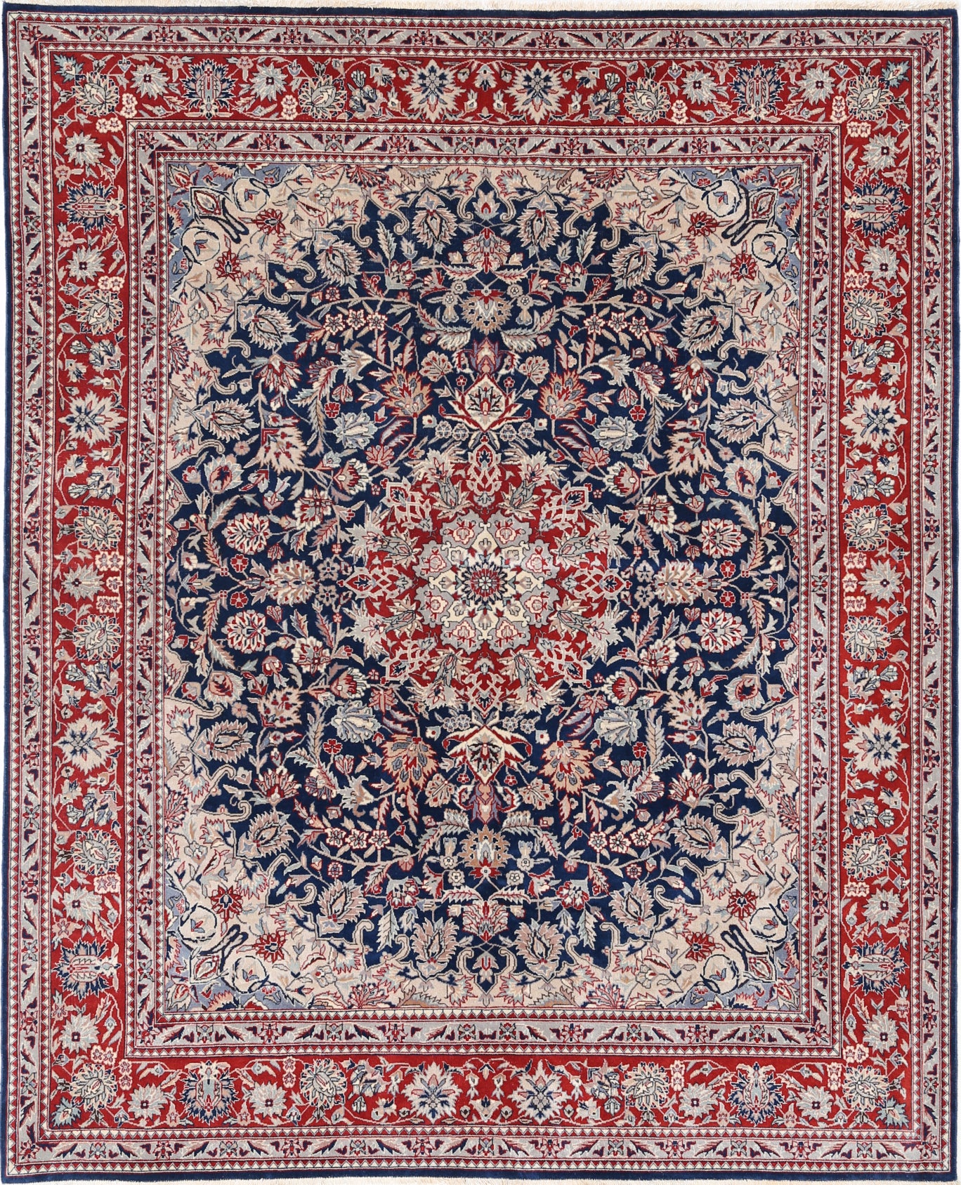 New Traditional Heritage Hand Knotted Wool Rug - 6'6'' x 8'0 ...